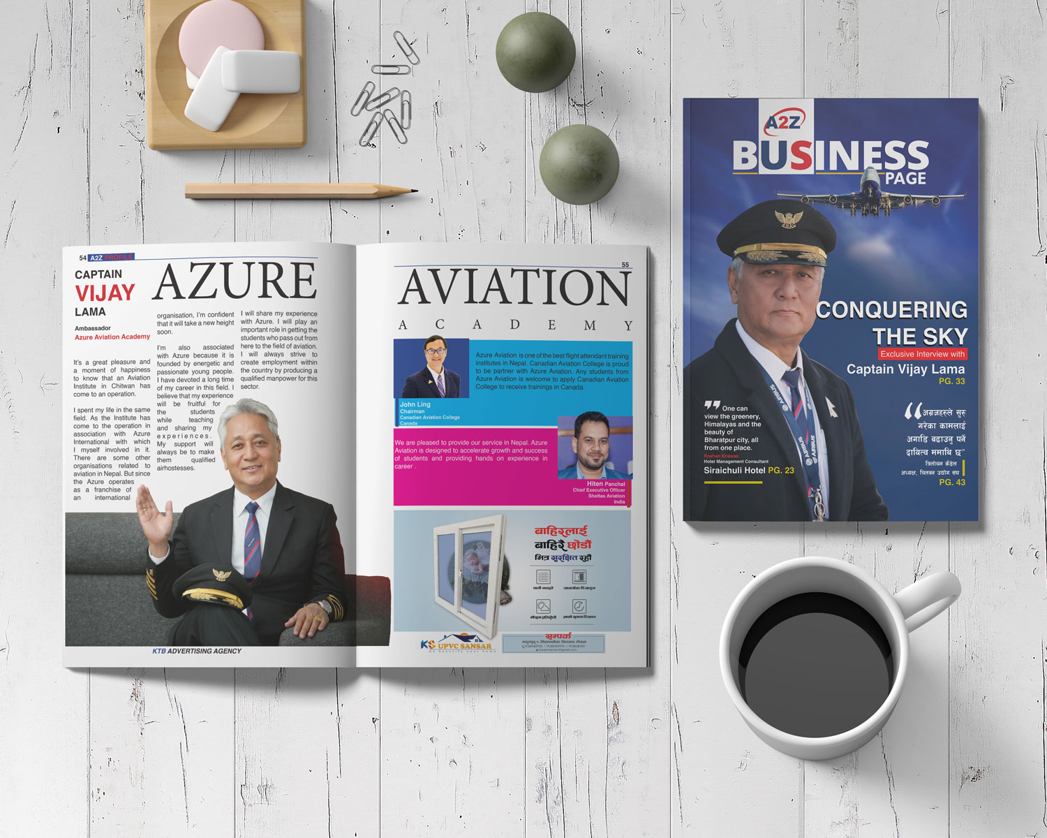 A2Z Business Page Magazine | Ayush Dahal